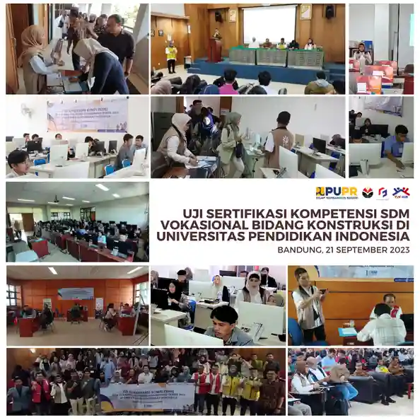 UJI SERTIFIKASI KOMPETENSI SDM VOKASIONAL BIDANG KONSTRUKSI DI ...